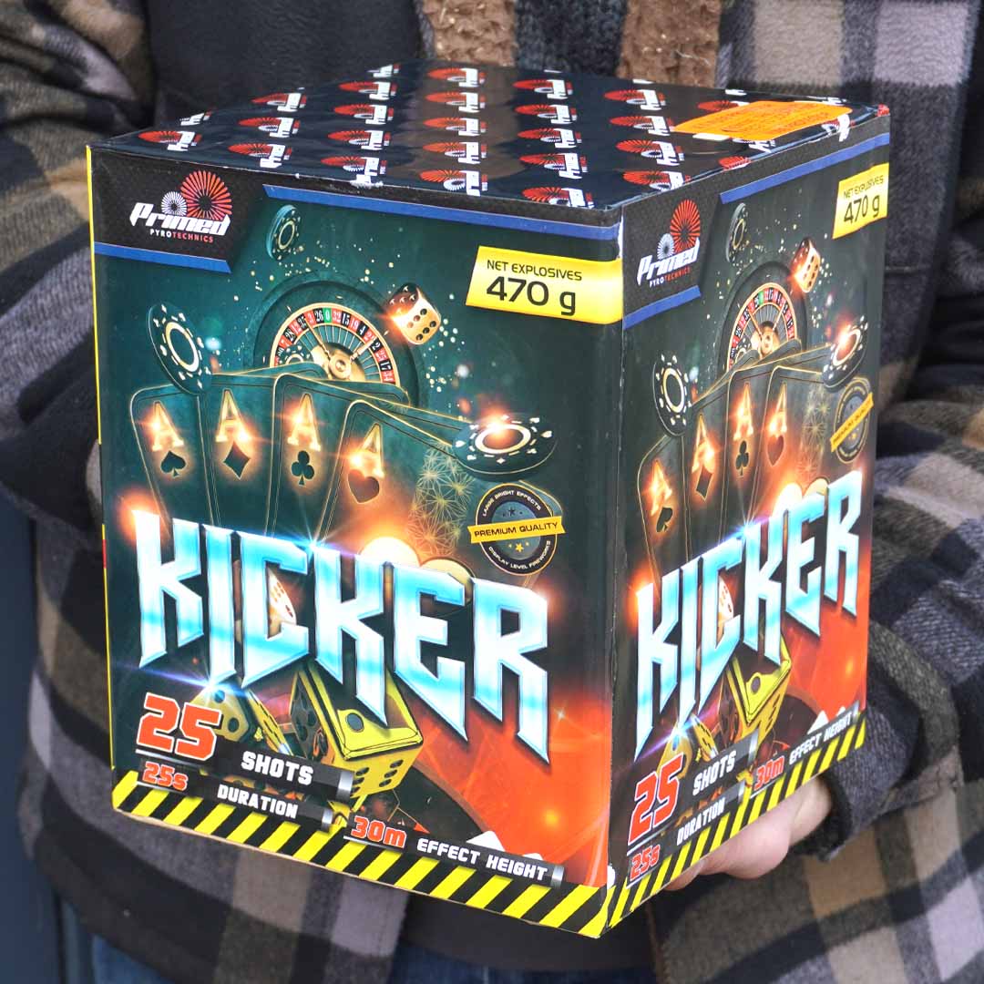 KICKER | Primed Pyrotechnics – Elite Fireworks