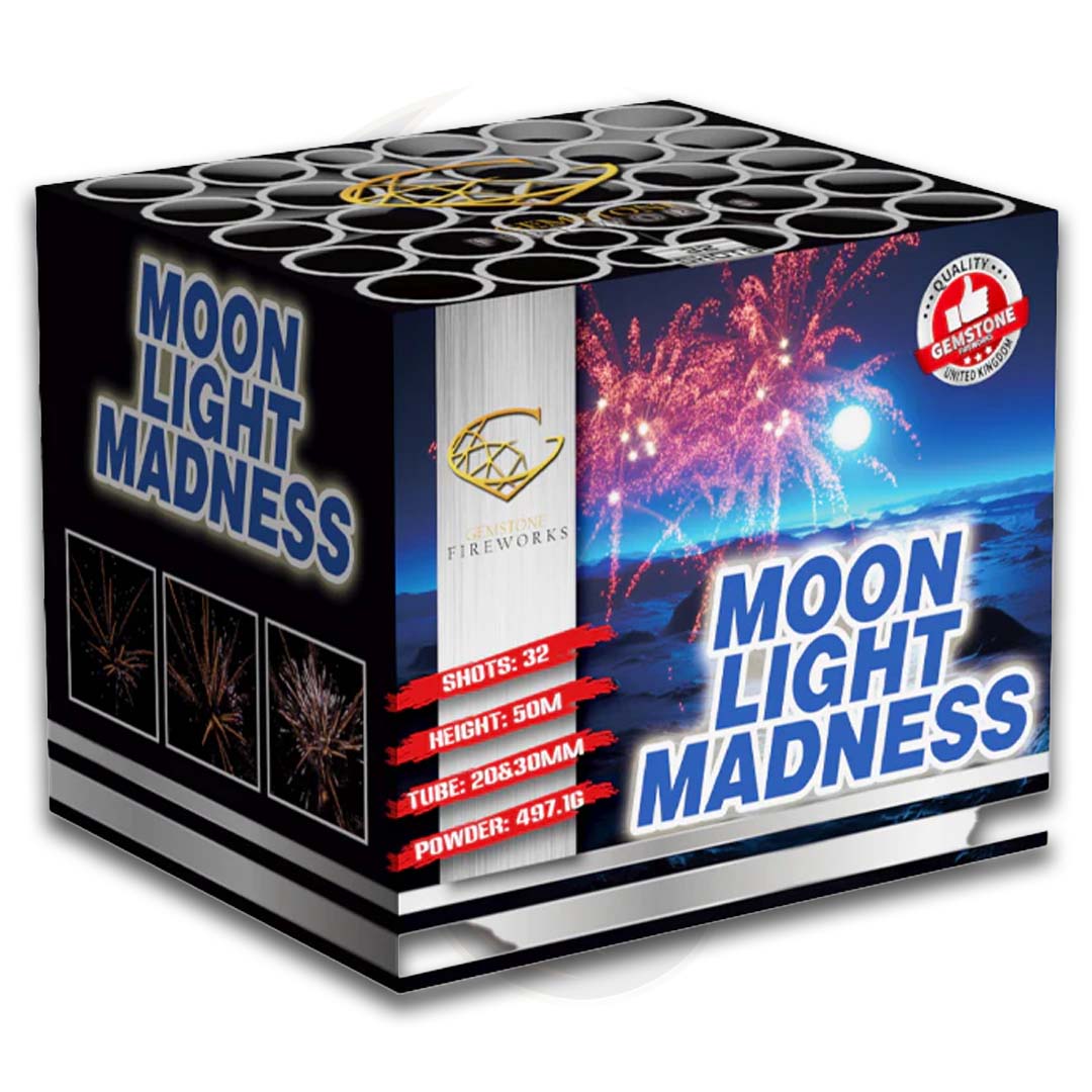 MOONLIGHT MADNESS | Gemstone Fireworks – Elite Fireworks