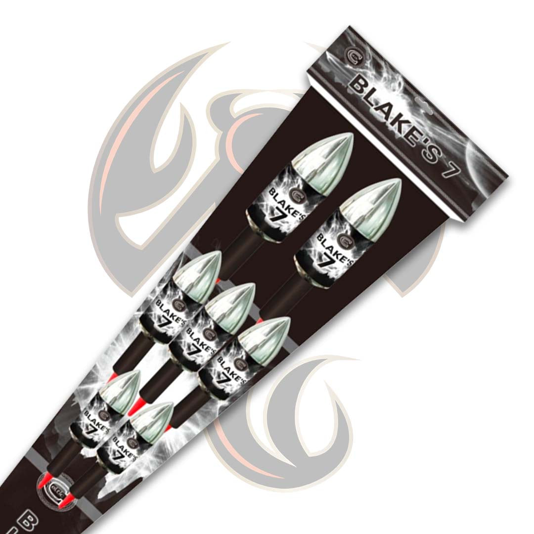 Blakes 7 (7 Rocket Pack) | Celtic Fireworks